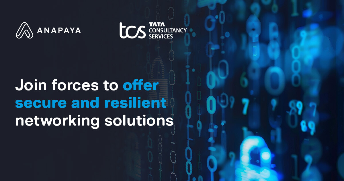 Tata Consultancy partners with Anapaya for network security